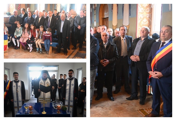 Sărbătoare mare în comuna Cizer. Episcopul ortodox a sfințit noua ...