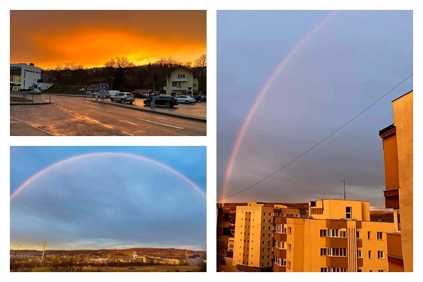 Fenomene meteo rare în Sălaj. Cum explică meteorologii apusul și ...