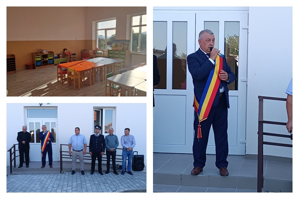 FOTO. Grădiniță nouă și modernă, inaugurată astăzi la Cizer - Salajul liber